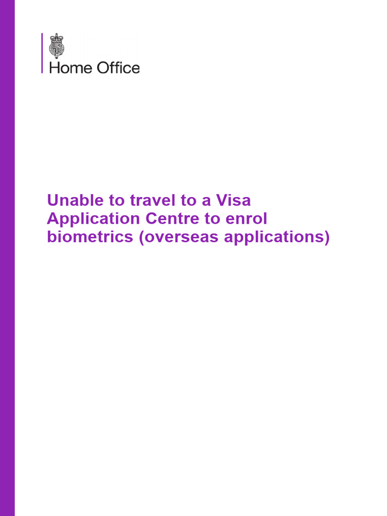Biometric+Enrolment+Guidance+ +Unsafe+Journeys | PDF | Travel Visa ...