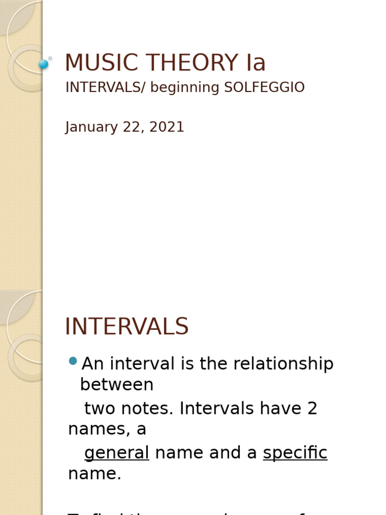 Understanding Music Intervals Basics | PDF | Foreign Language Studies | Art