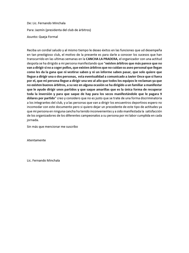 Informe Arbitral | PDF