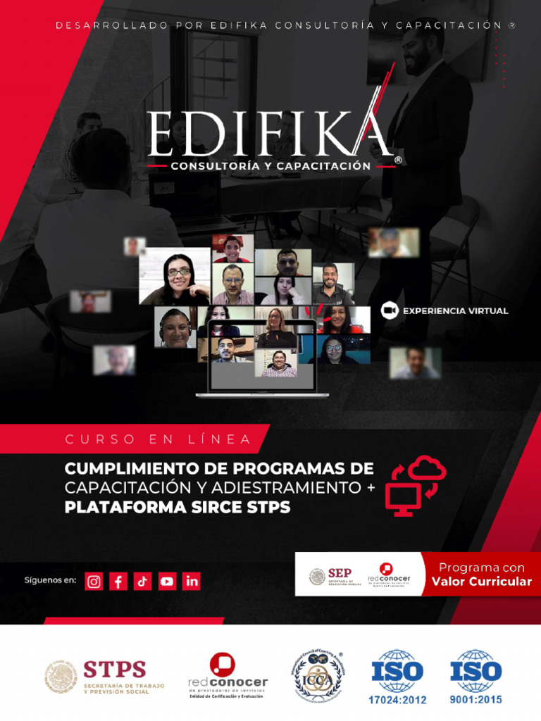 Curso Programas STPS y SIRCE | PDF