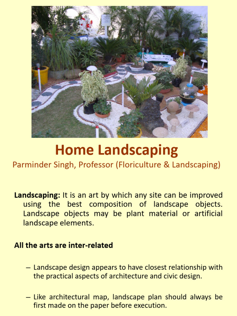 Home Landscaping | PDF | Lawn | Gardens