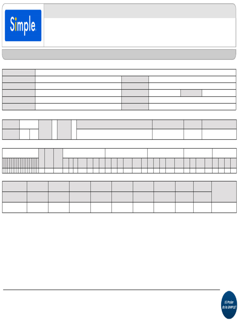 Planilla Simple | PDF | Chile | Compensación laboral