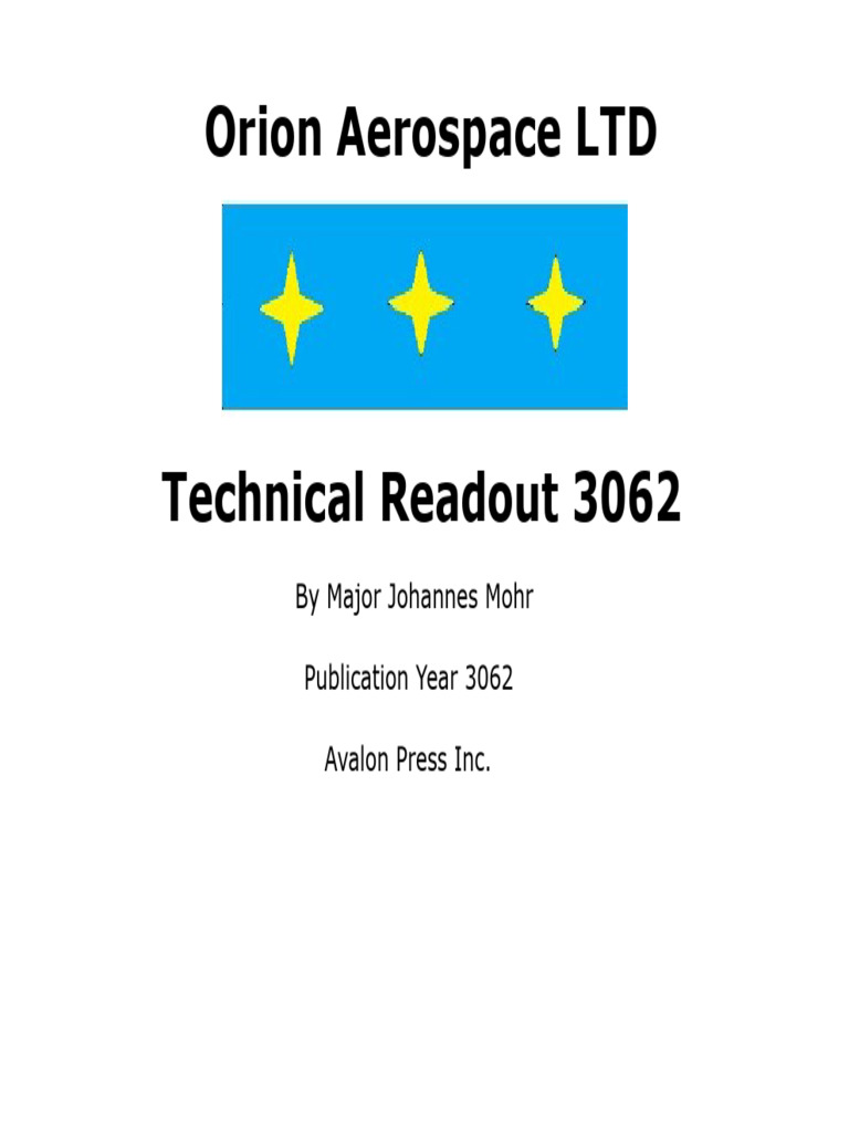 TRO3062 Orion Aerospace | PDF | Fighter Aircraft | Ammunition