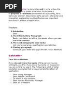 Bill Cover Letter | PDF | Business | Economies