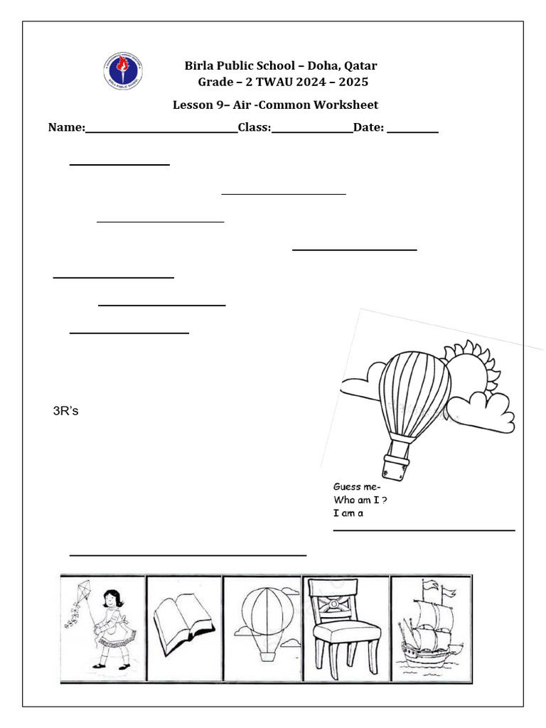 Grade 2 - Air TWAU Common WS | PDF