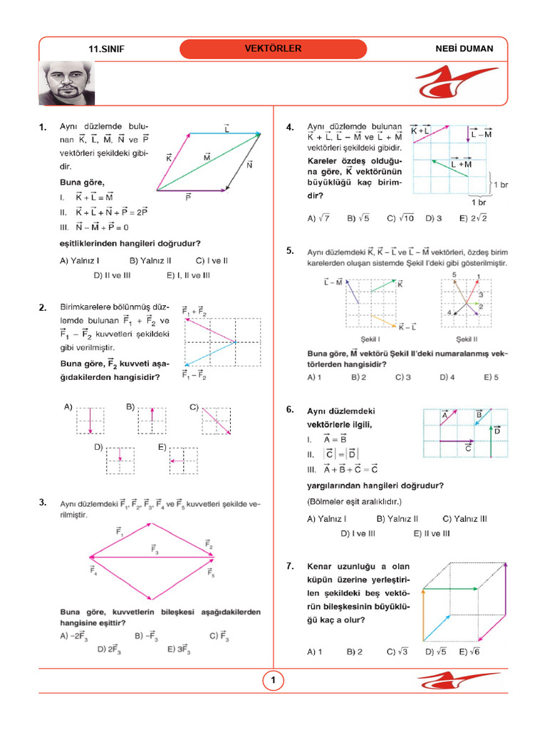 11.SNF Vektörler | PDF