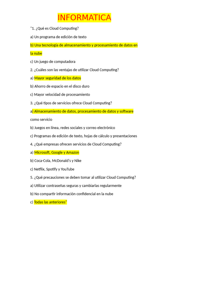 Introducción al Cloud Computing y sus Ventajas | PDF