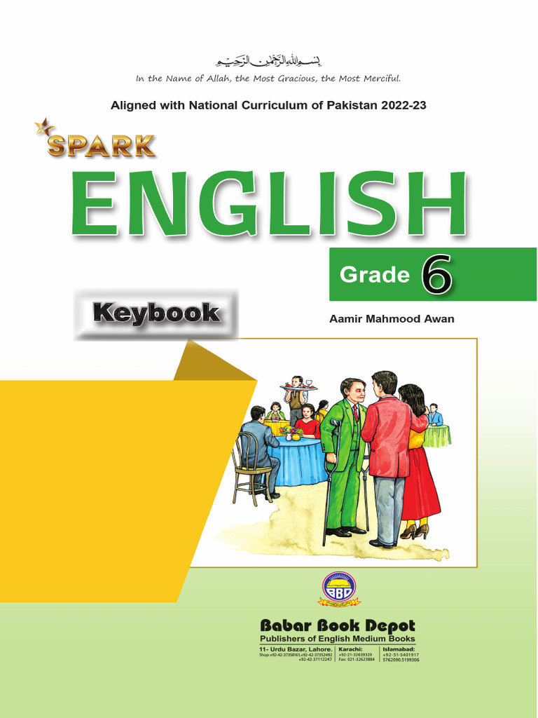 Spark English 6 Keybook Guide | PDF | Grammatical Gender