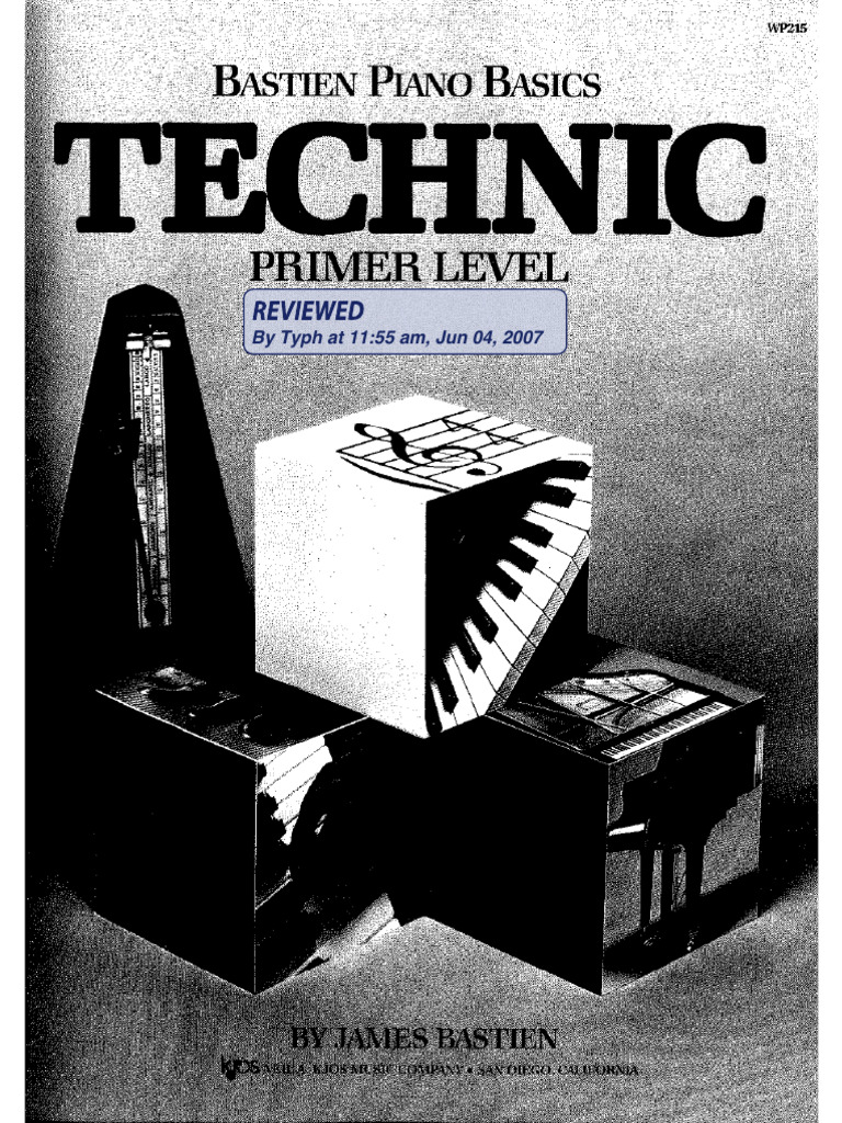 Methode Bastien Piano Basics Technic TR | PDF