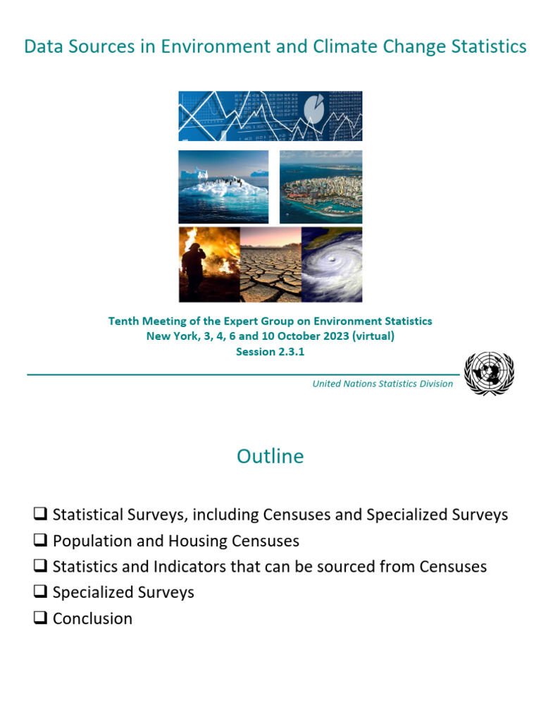 UNSD_Data Sources | PDF | Census | Agriculture