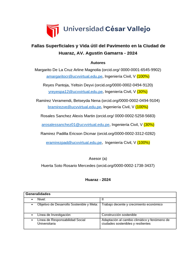 Informe de Metodologia de La Investigacion Cientifica - Av - Iu (7) ... - 2 | PDF | Metodología ...