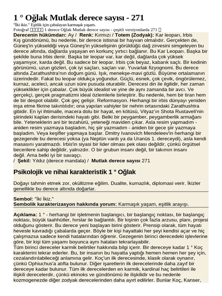 10 Oglak-Derece | PDF