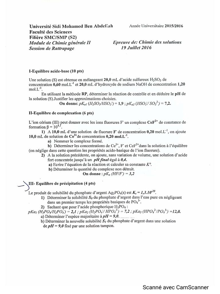 Examen Rattrapage 2015-2016 | PDF