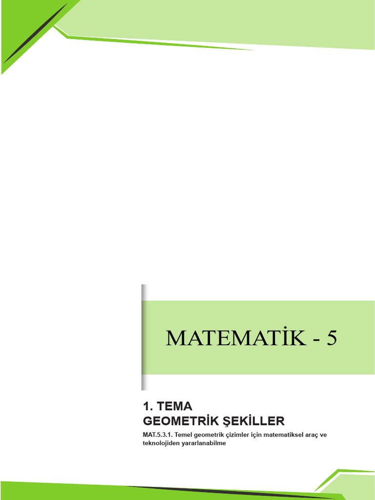 Matematik 5. Mat5 | PDF