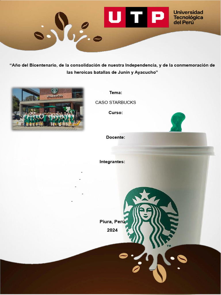 S11.s2 - CASO STARBUCKS | PDF | Starbucks | Marca