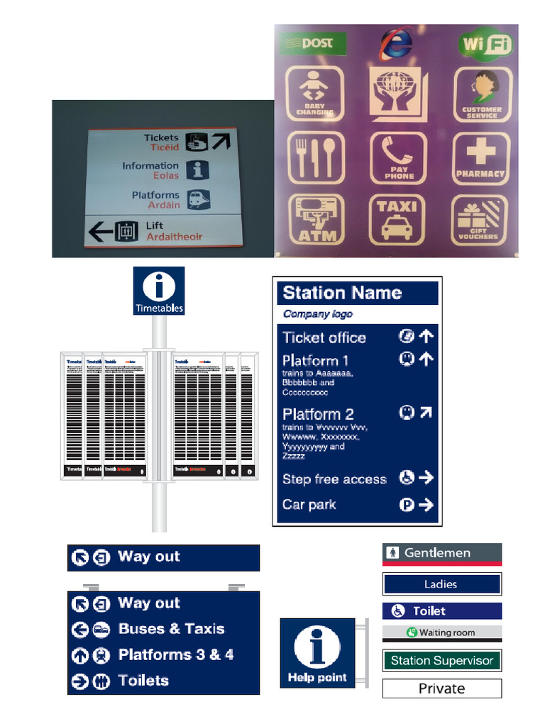 Railway Station Signs | PDF