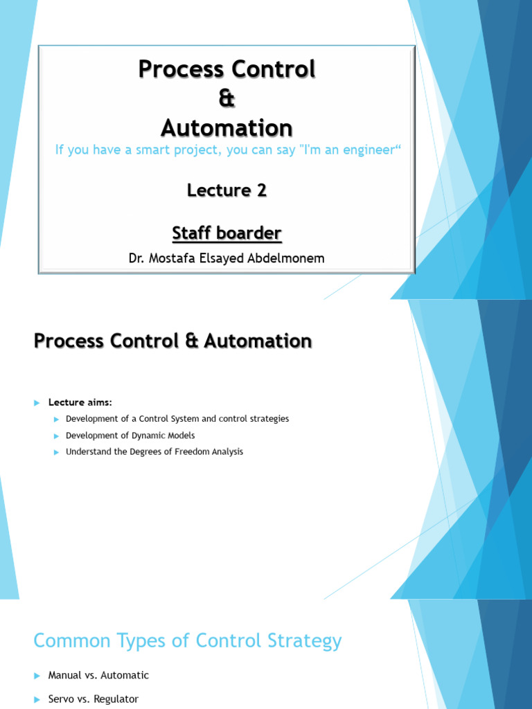 process Control 2,3_2024 | PDF | Control Theory | Feedback