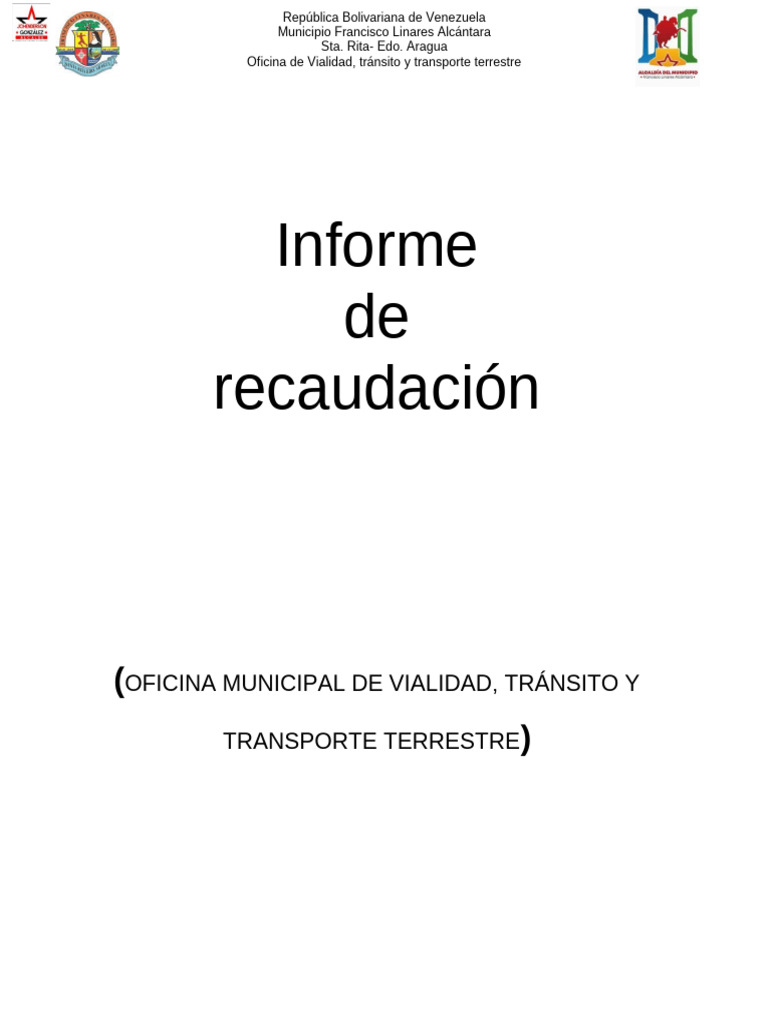 Informe de Recaudacion | PDF