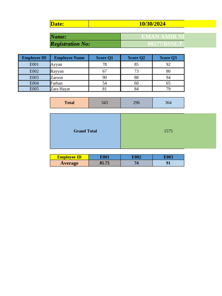 Your Registration Number.docx | PDF