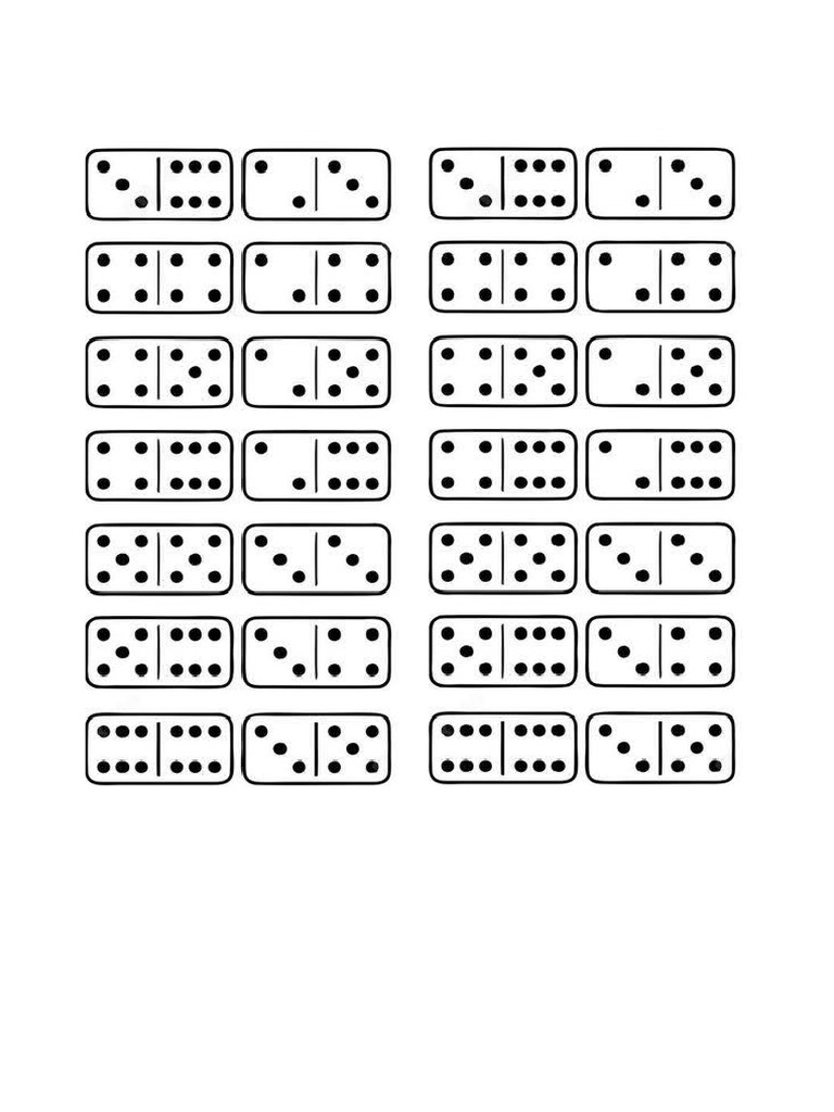 Domino para Impressão | PDF