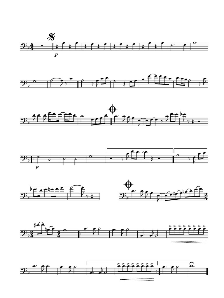 Hey Jude III Trombone | PDF