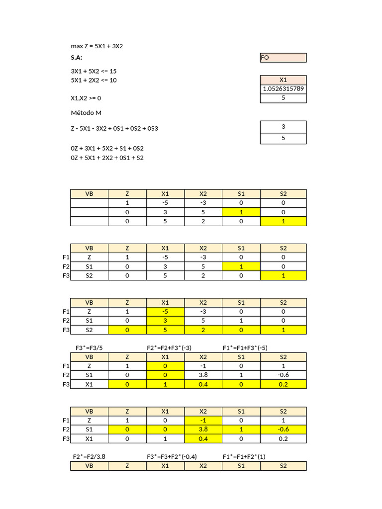 Ta2 - Ejercicio 1 | PDF | Hoja de cálculo | Computación incremental