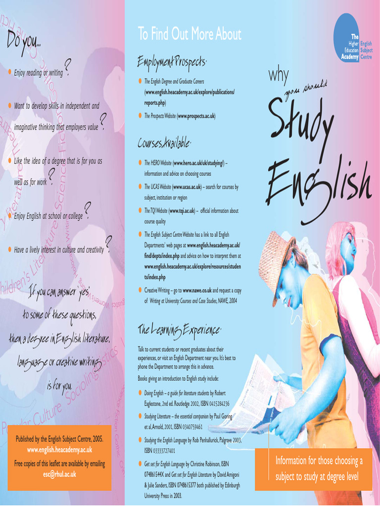 Why_Study_English_2 | PDF | English Language | Human Communication