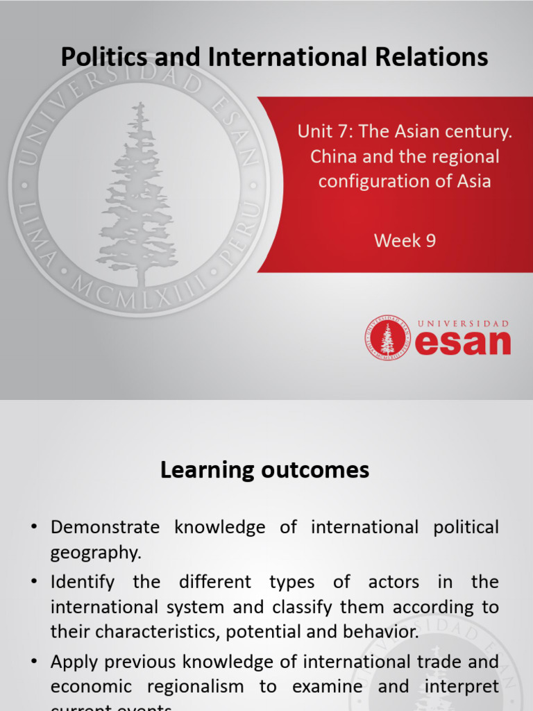 Week 9 - The Asian Century | PDF | China | World Politics