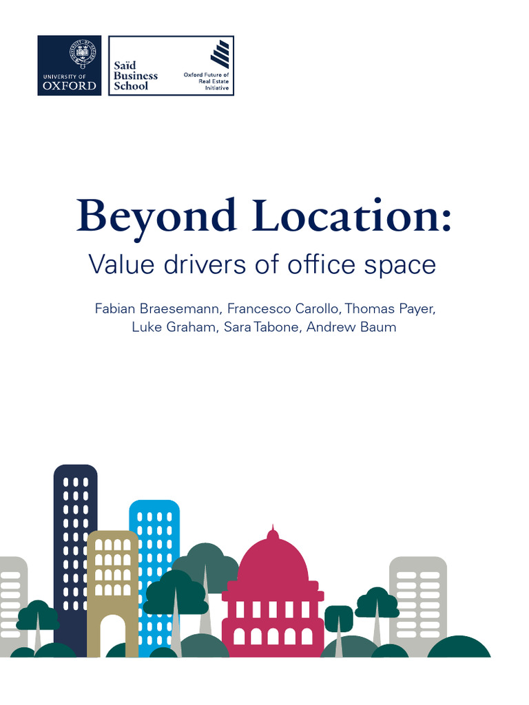 Beyond Location, Value Drivers of Office Space | PDF | Labour Economics | Market (Economics)