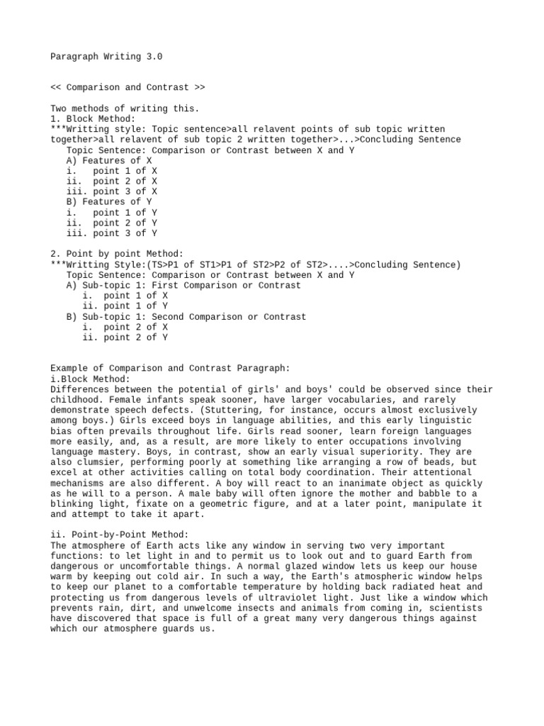 12.Paragraph Writing 3.0 | PDF | Family | Causality