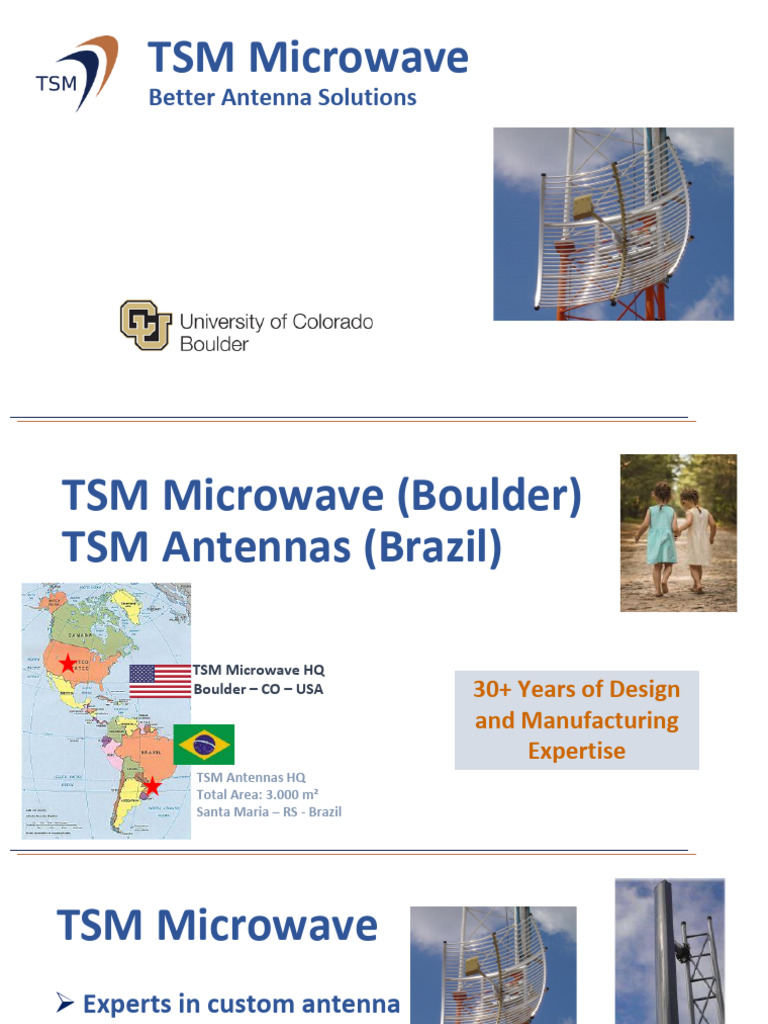 TSM-Microwave-TVX-Deck-11062020_Final | PDF | Microwave | Antenna (Radio)