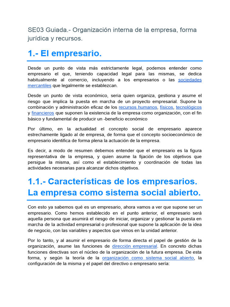 SE03 Guiada | PDF | Business | Sociedad de responsabilidad limitada