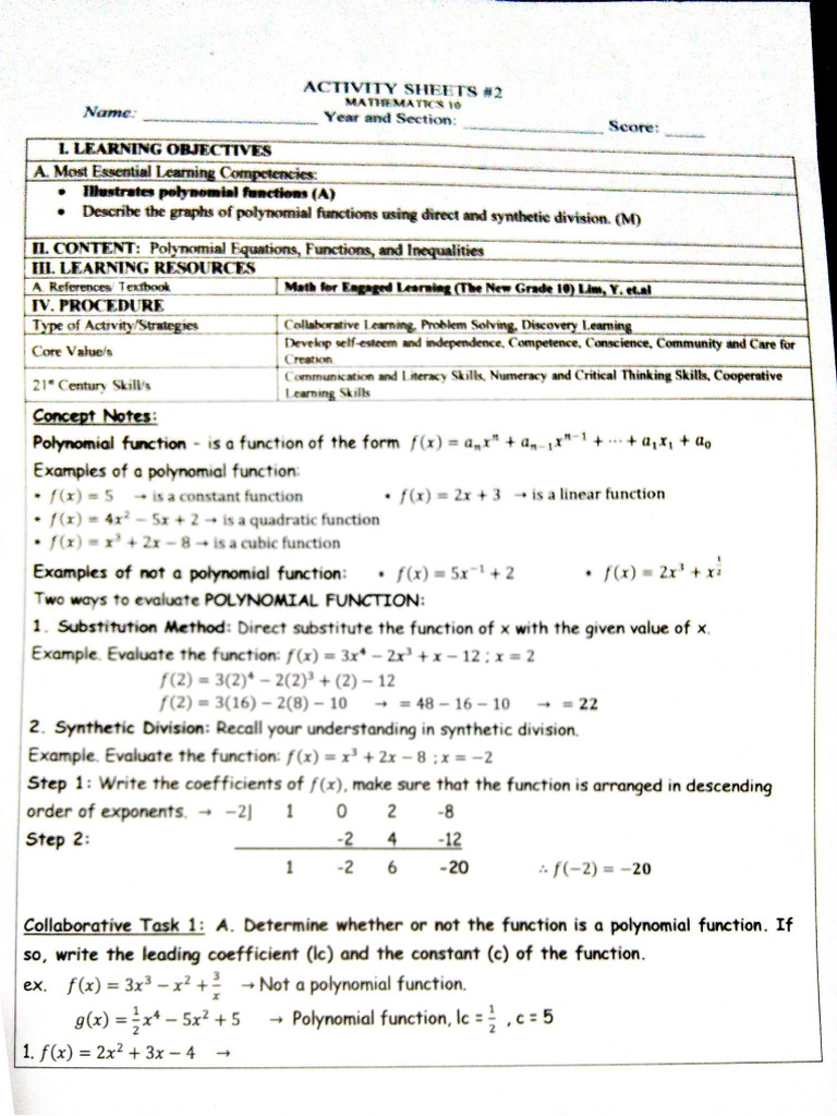 MATH-ACTIVITIES | PDF
