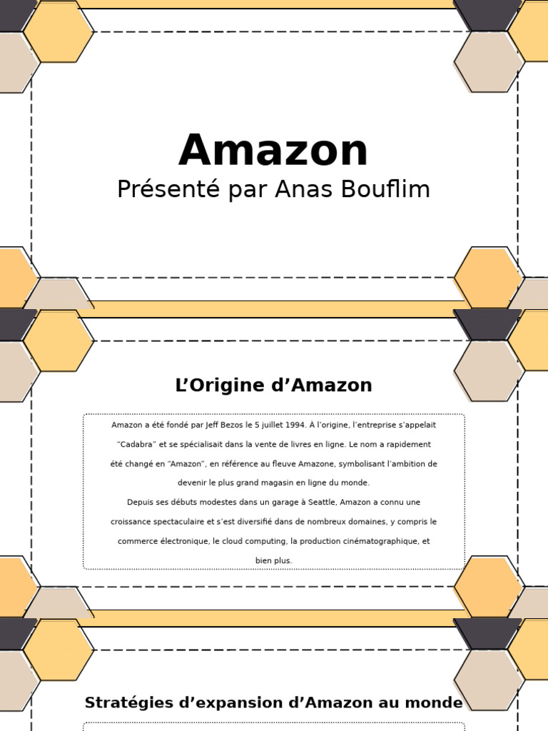 Histoire et croissance d'Amazon | PDF | Ordinateurs