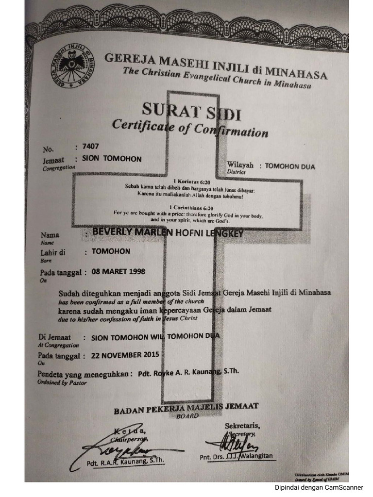 Beverly Lengkey, Amd - Kep | PDF