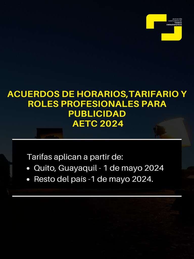 Tarifario 2024 | PDF | Publicidad