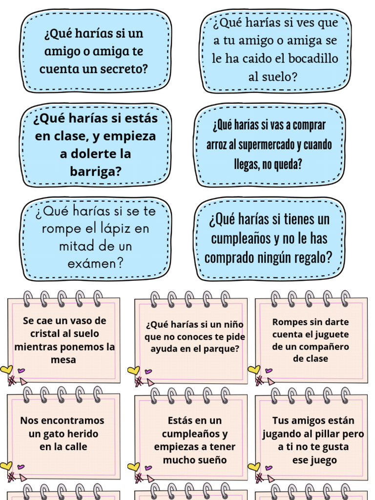 ¿Qué Harías Si | PDF