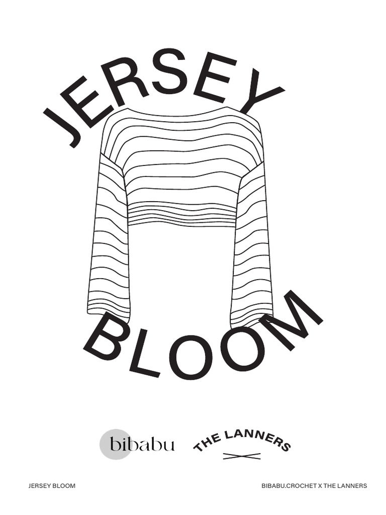 Guía para Tejer el Jersey Bloom | PDF | Tejer | Textiles
