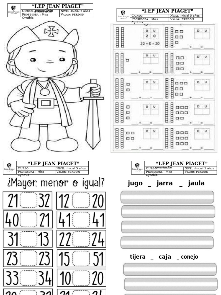 Clases Virtuales 5 Años 2024 | PDF