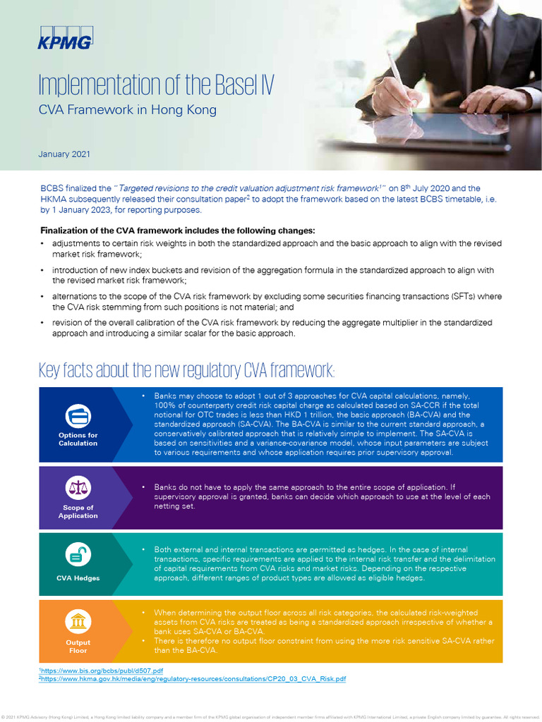 Implementation of The Basel IV | PDF | Capital Requirement | Derivative ...