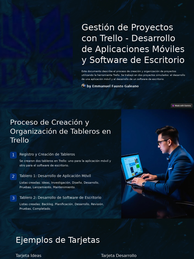 Gestión de Proyectos con Trello | PDF | Software | Aplicación movil