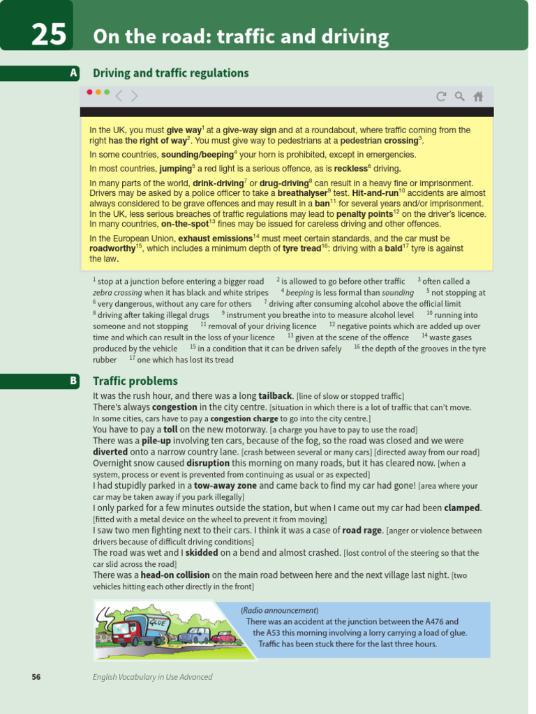 On the road | PDF | Traffic | Traffic Congestion