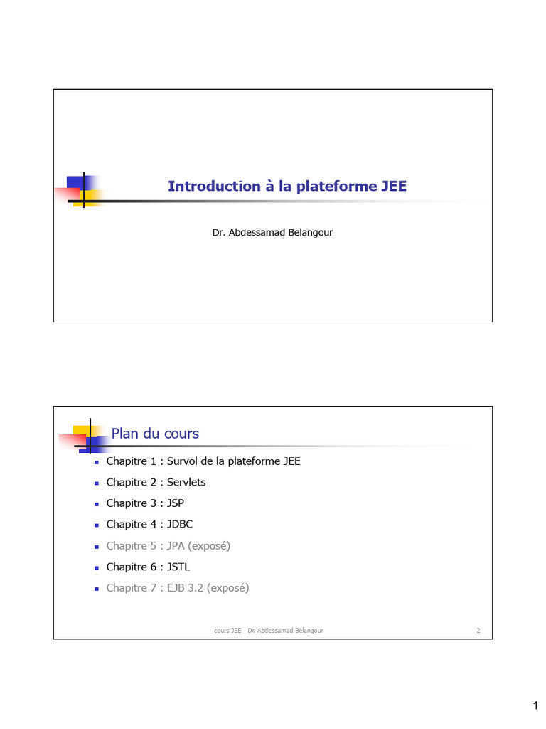 Chapitre1&2 (Intro-Servlet) | PDF | NetBeans | Applications et logiciels