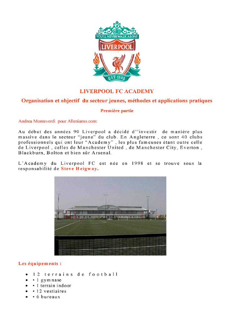 liverpool academy | PDF