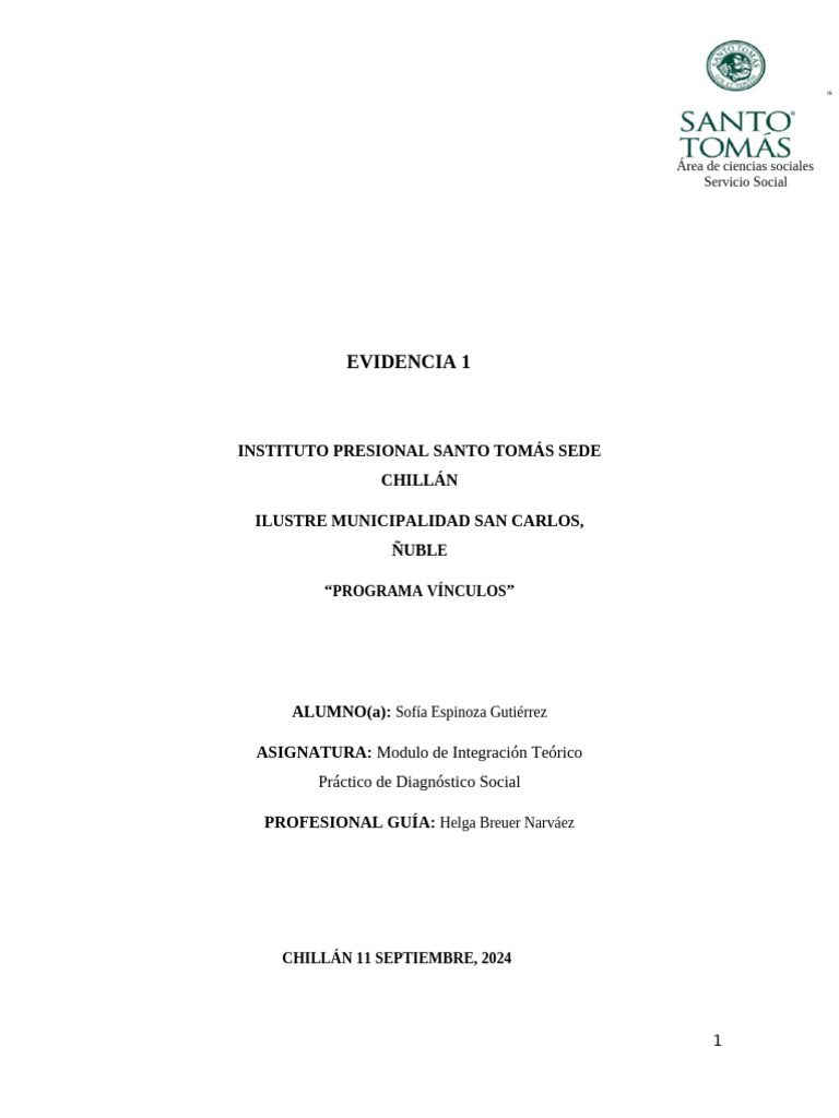 portafolio 1 Sofía | PDF | Trabajo Social | Vejez