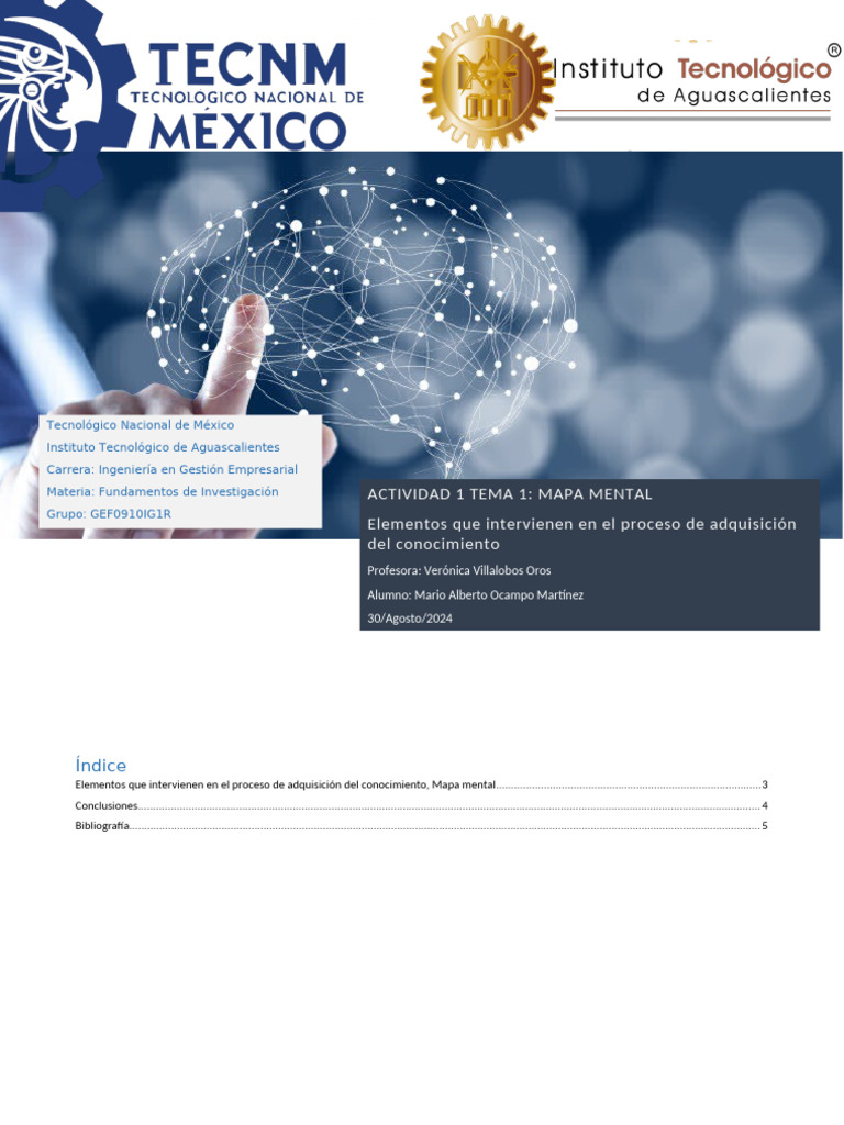 ACT 1. Mapa Mental | PDF | Evaluación | Memoria