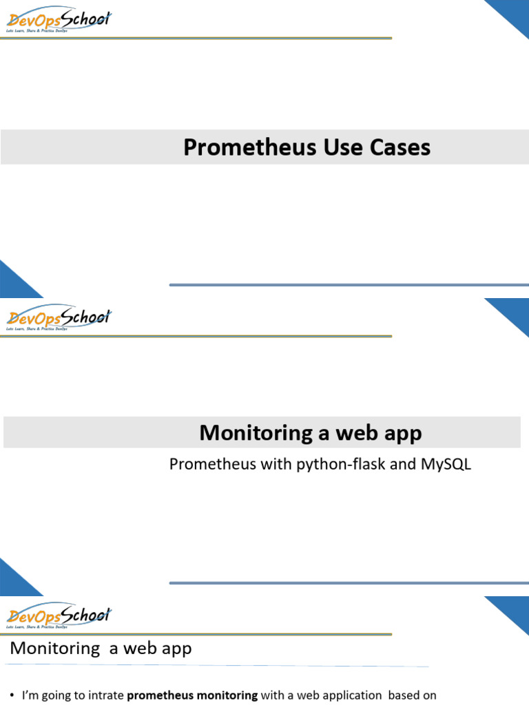 Prometheus Part 13 Use Cases | PDF | Computer Science | Software Engineering