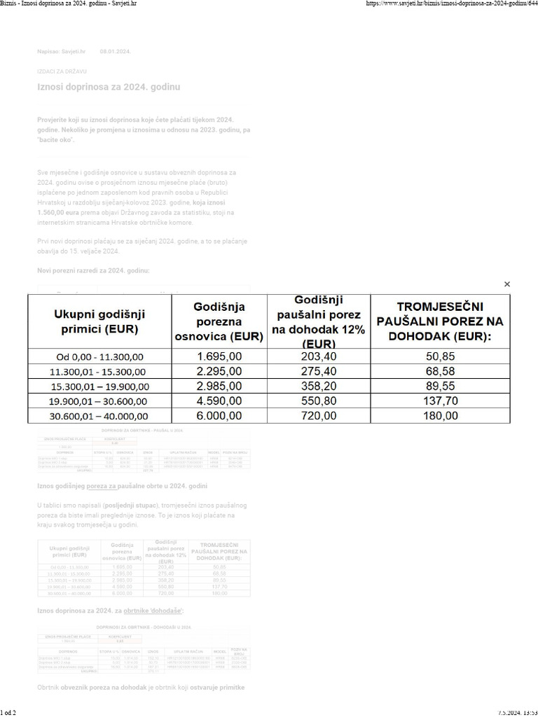 Porez | PDF