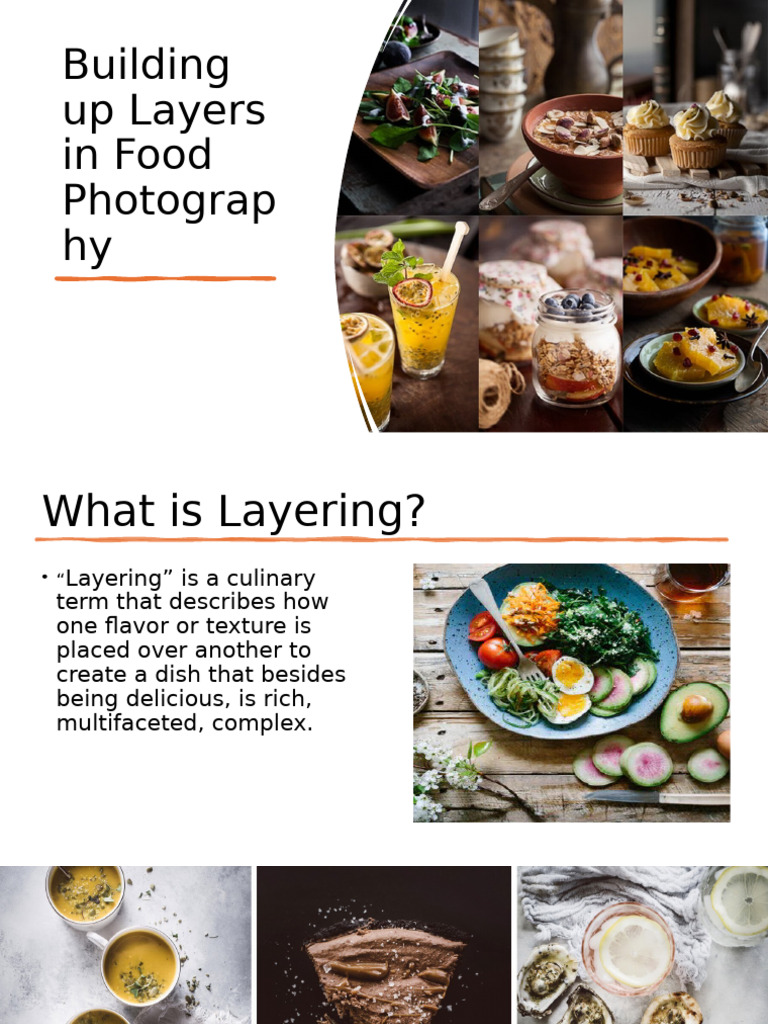 Building Up Layers in Food Photography | PDF | Composition (Visual Arts ...