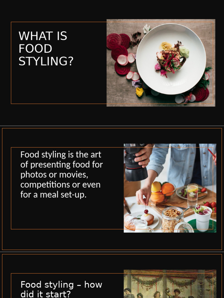 Understanding Food Styling Basics | PDF | Cookbooks | Cuisine